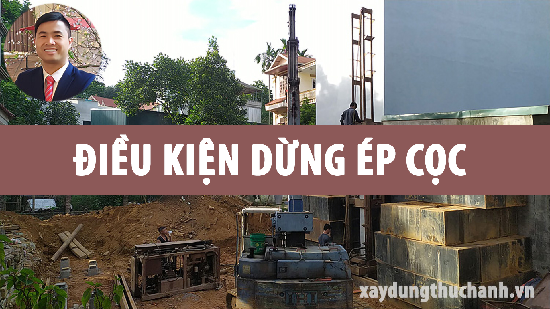 Làm thế nào để kiểm soát lực ép cọc đã đủ chưa để dừng ép, điều kiện ...